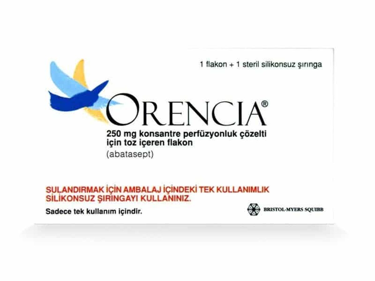 Orencia Logo Orencia 125 Mg/Ml Injection, 4 X 1 Ml Syringes